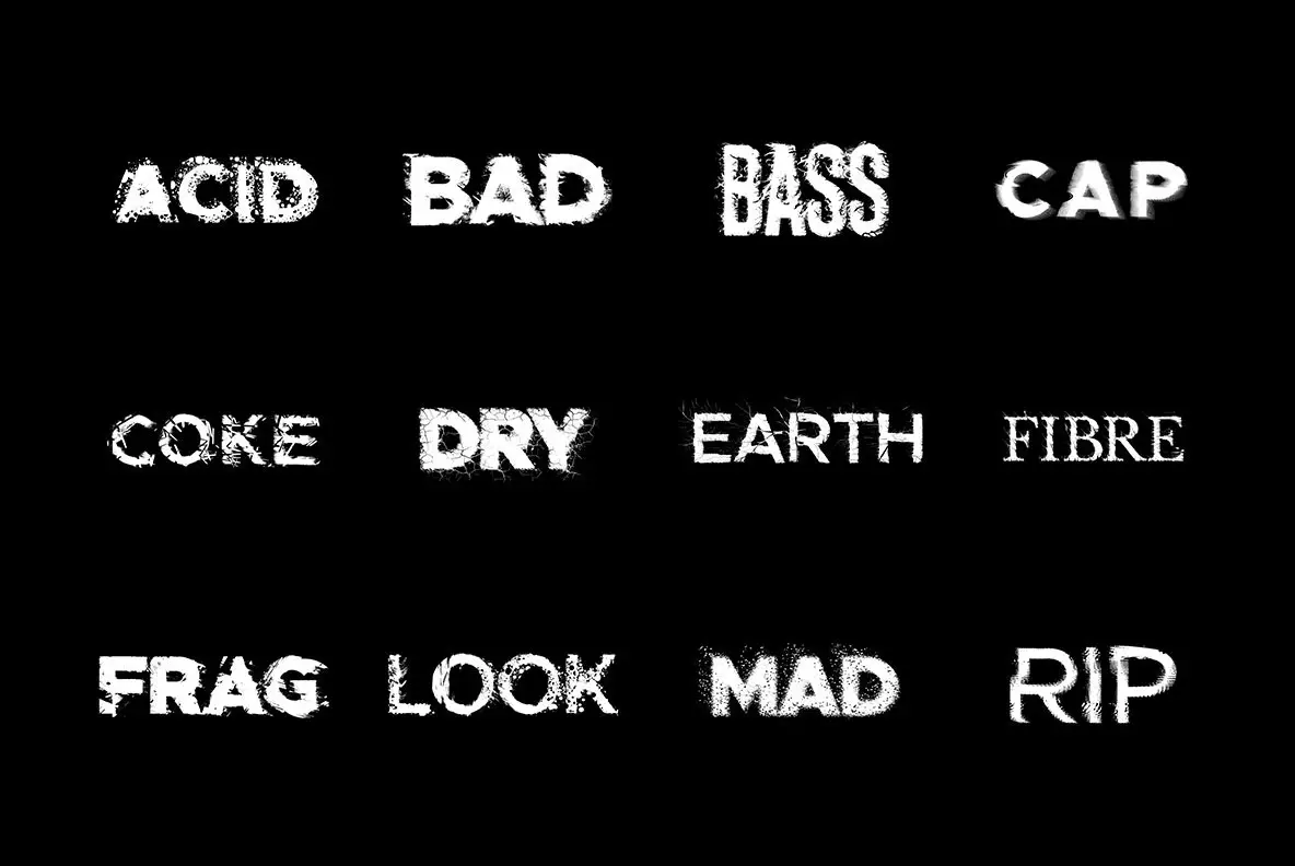 Typo - 24 Distortion Effects Graphics - YouWorkForThem