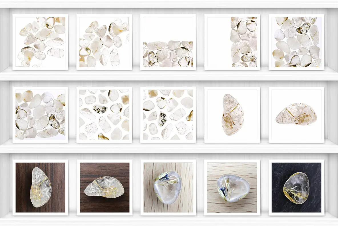 50 Rutilated Quartz Background Textures Graphics - YouWorkForThem