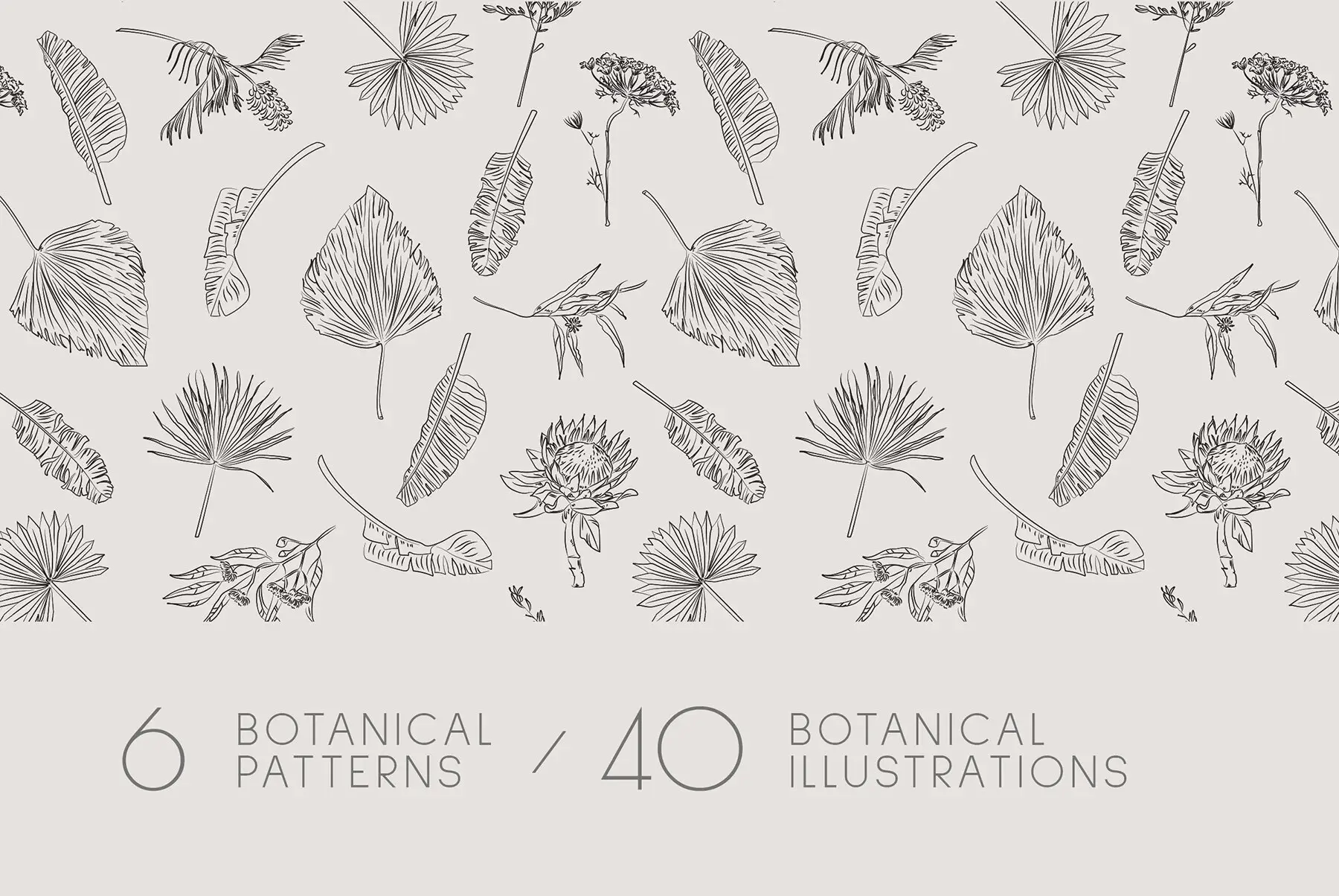 Botanical Label Kit Graphics - YouWorkForThem