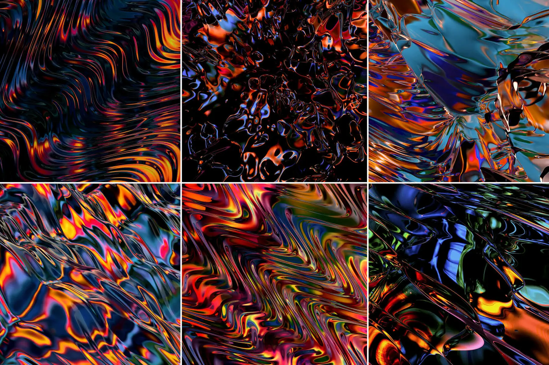 Reflective 3D Bundle Abstract - YouWorkForThem