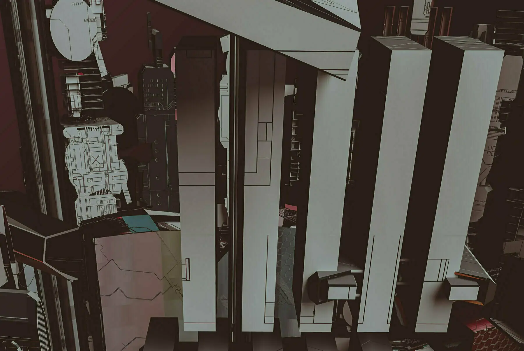 Dystopian Machines 02 - Abstract Stock 3D Graphics Graphics ...