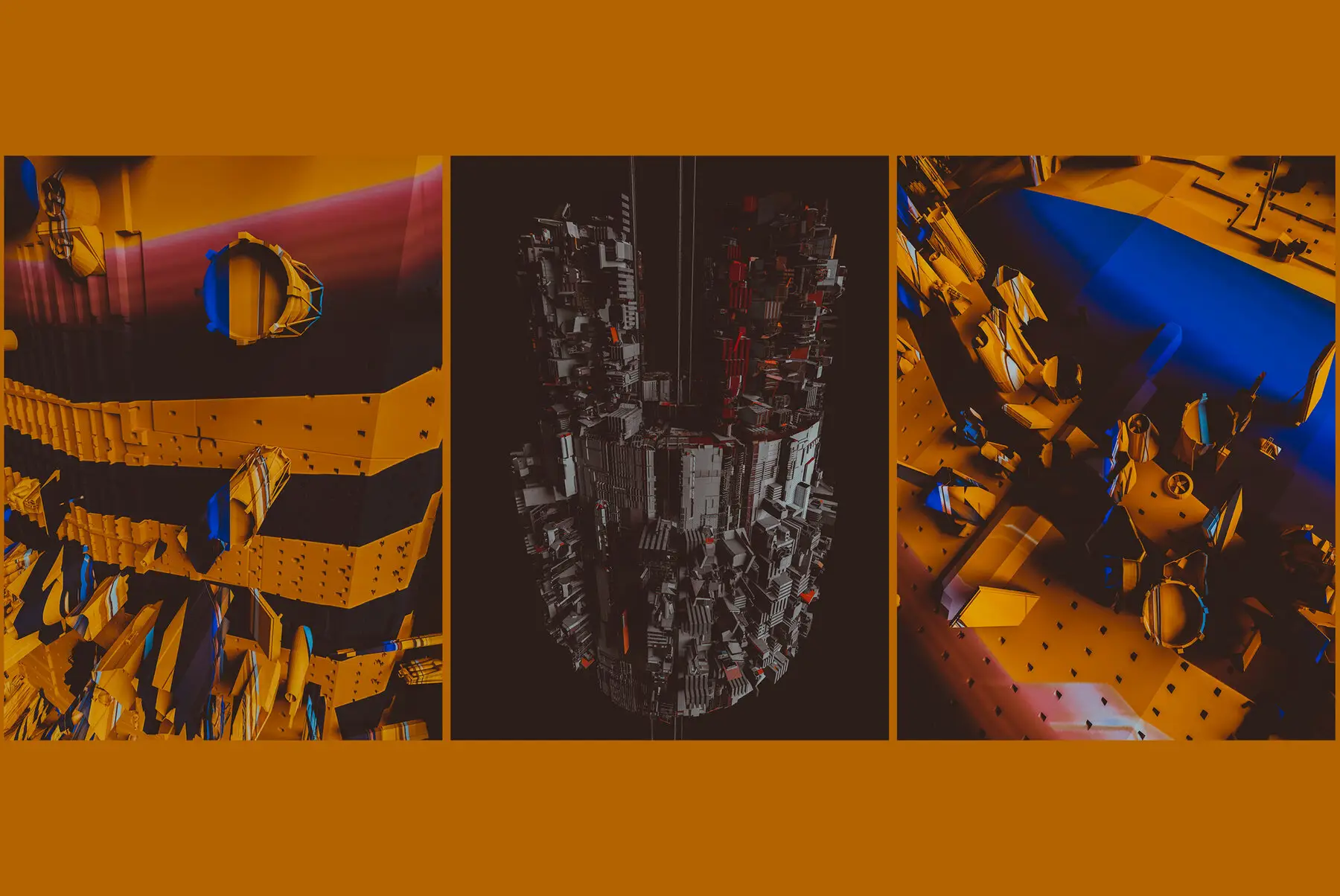 Dystopian Machines 02 - Abstract Stock 3D Graphics Graphics ...