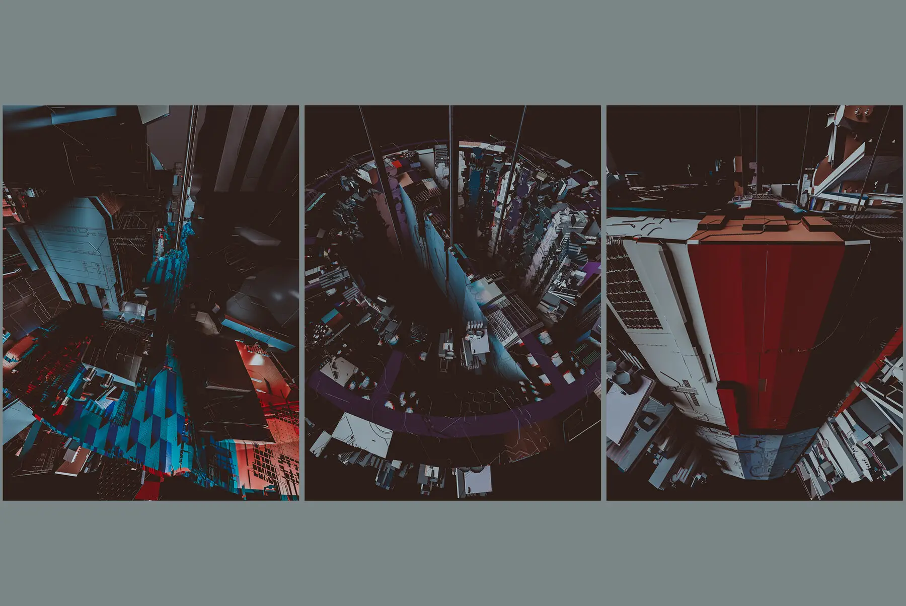 Dystopian Machines 02 - Abstract Stock 3D Graphics Graphics ...