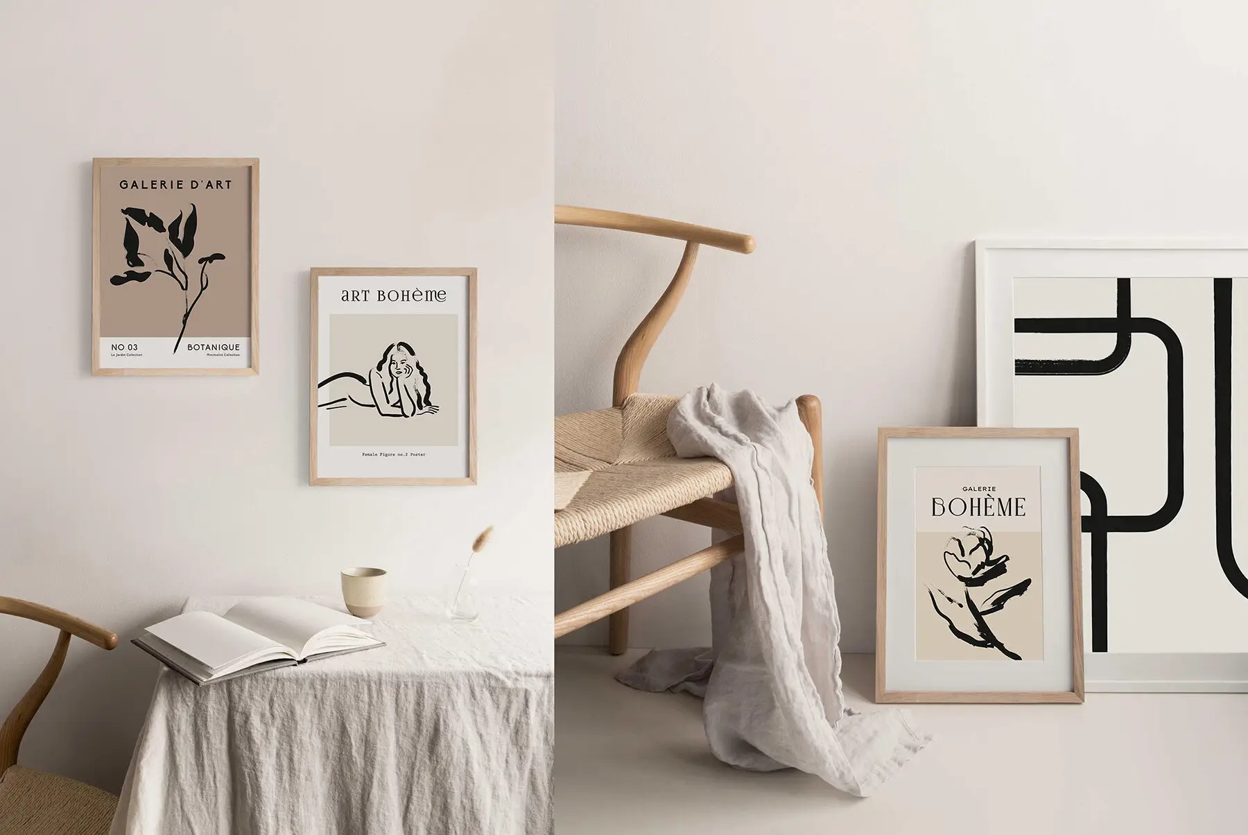 Bohemian Art Prints Posters Illustrations - YouWorkForThem