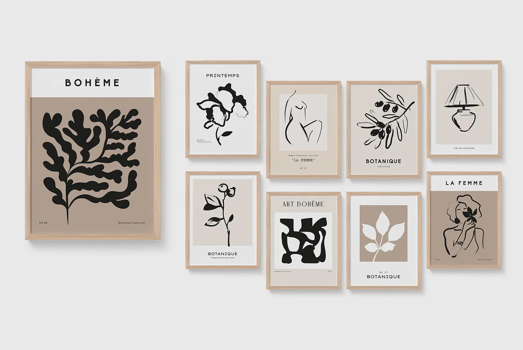 Bohemian Art Prints Posters Illustrations - YouWorkForThem
