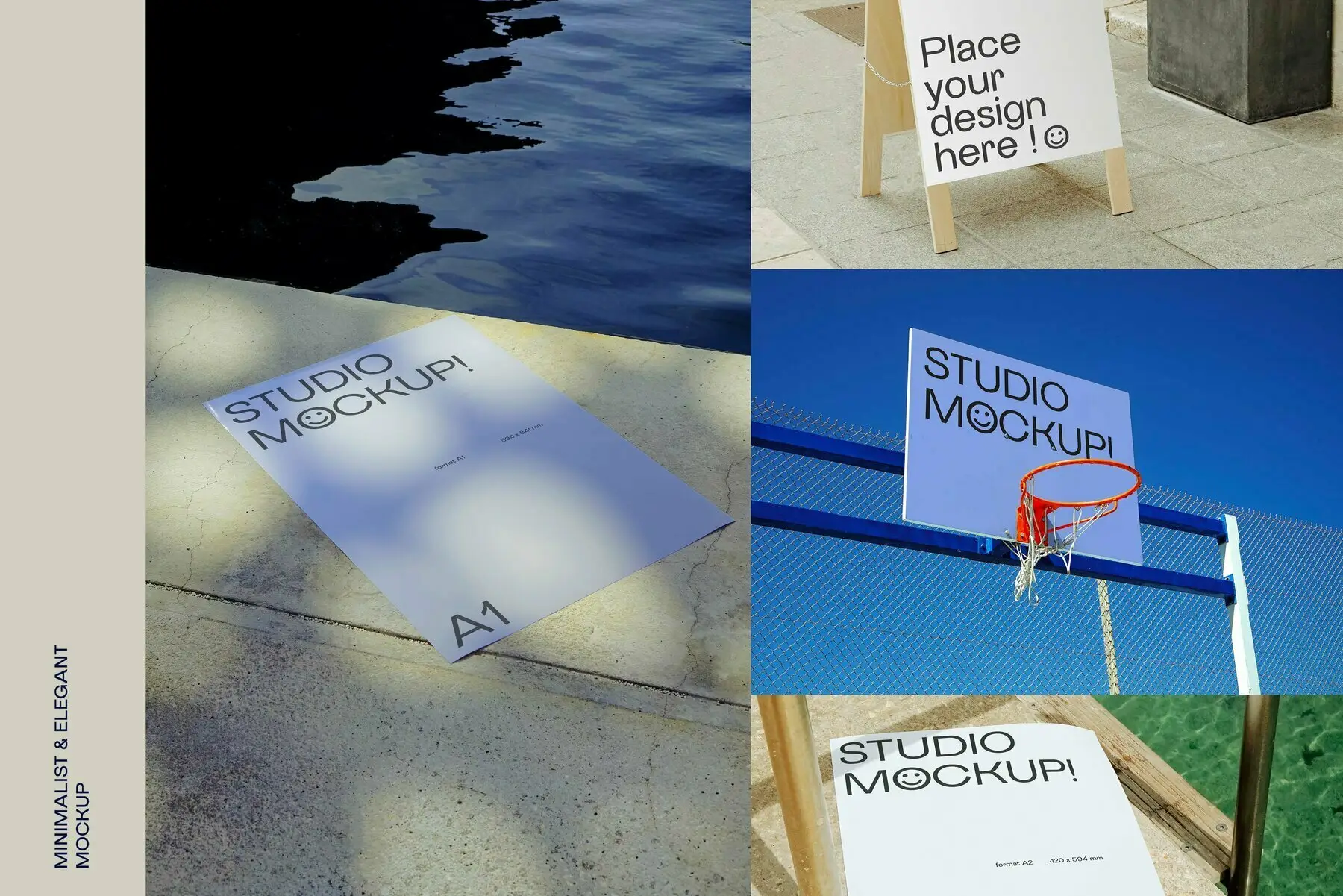 Posters Mockup Bundle Graphics - YouWorkForThem