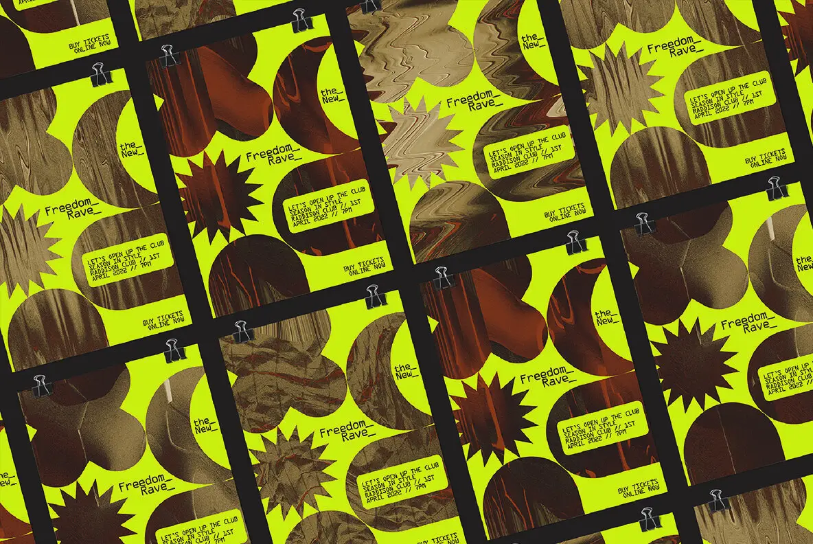 Glitch Scan Rust Texture Set Textures - YouWorkForThem