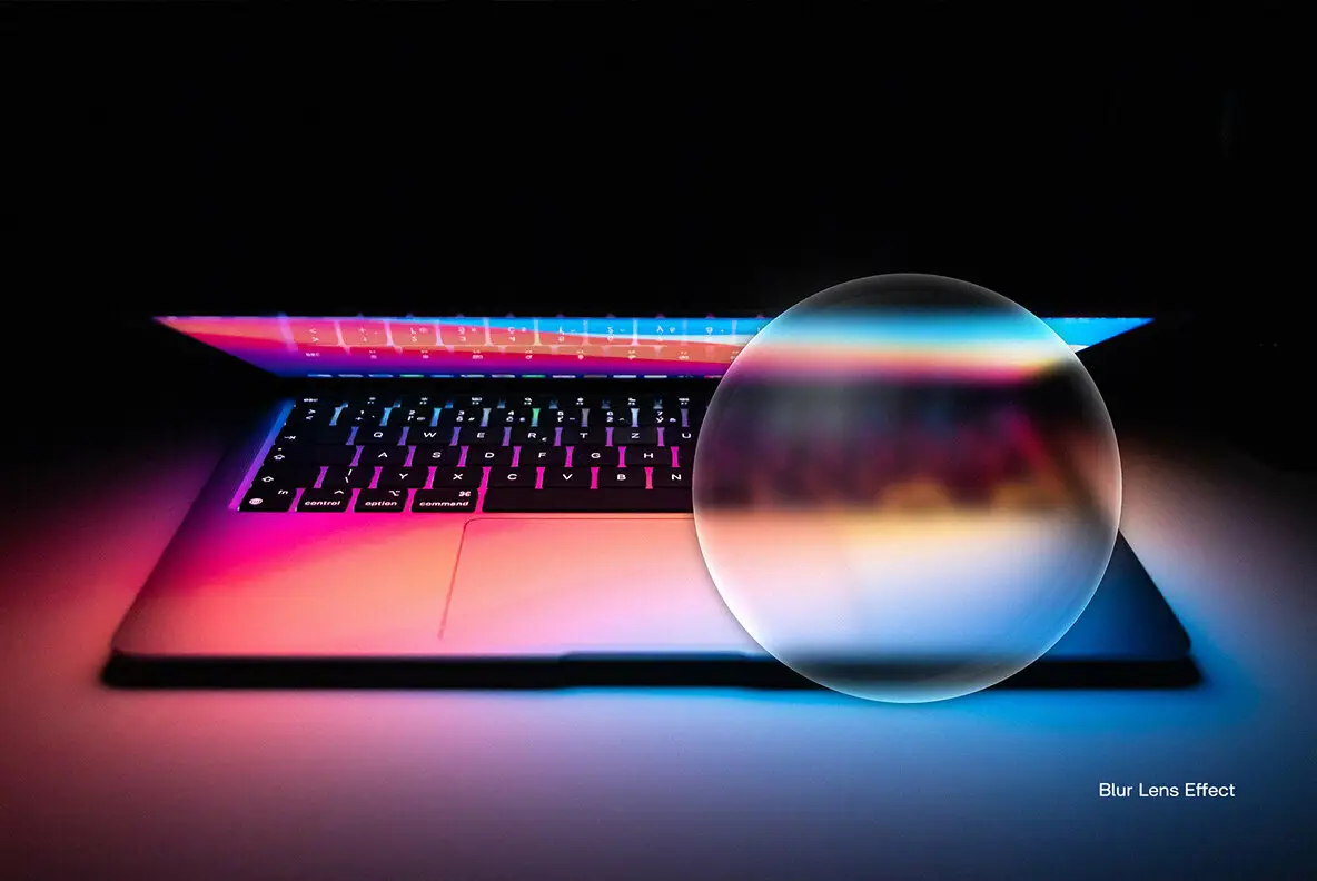 Optik Lens Overlay Effect Graphics - YouWorkForThem