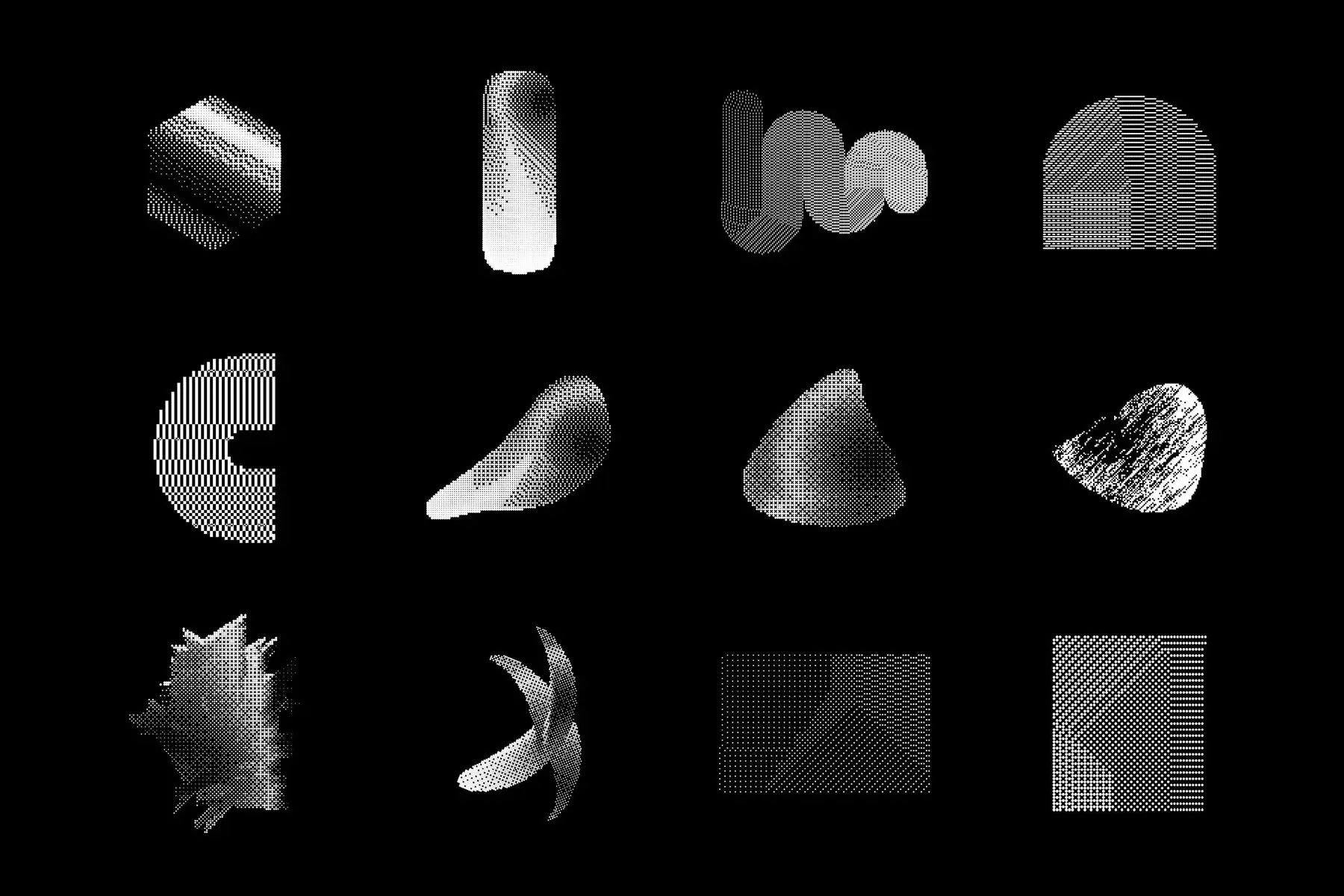 200+ Abstract Halftone Elements Graphics - YouWorkForThem