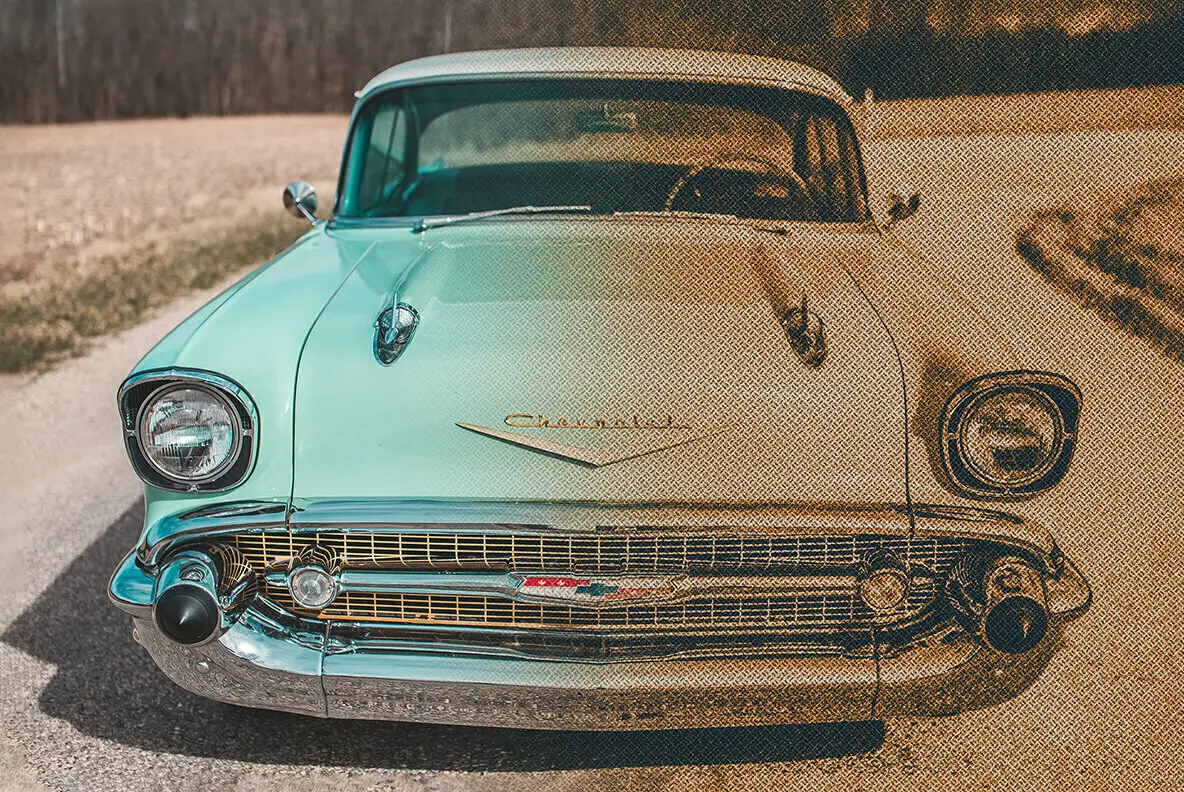 Vintage Halftone Effect Font - FontPath