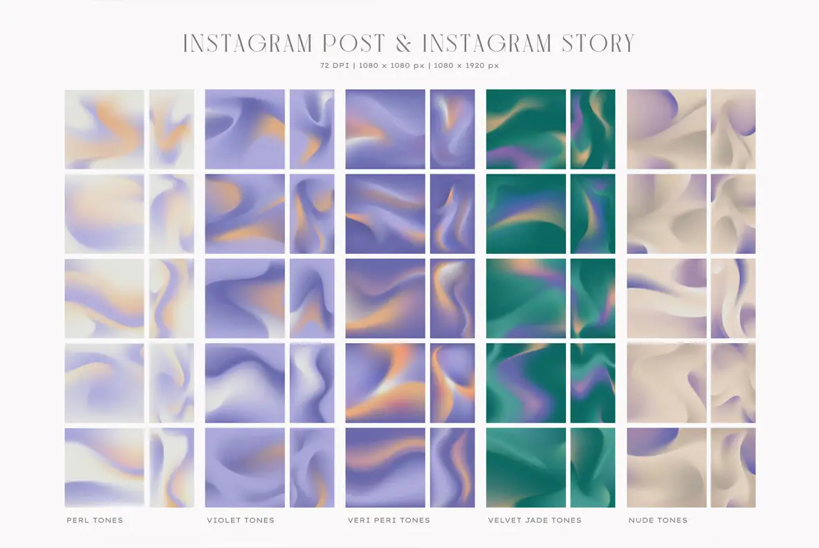 Grainy Gradient Textures Pack 02 Graphics - YouWorkForThem