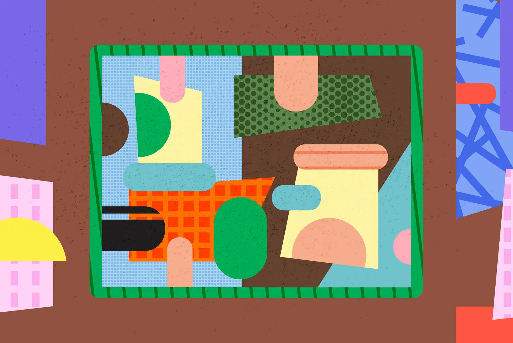 Paper Town Illustrations - YouWorkForThem