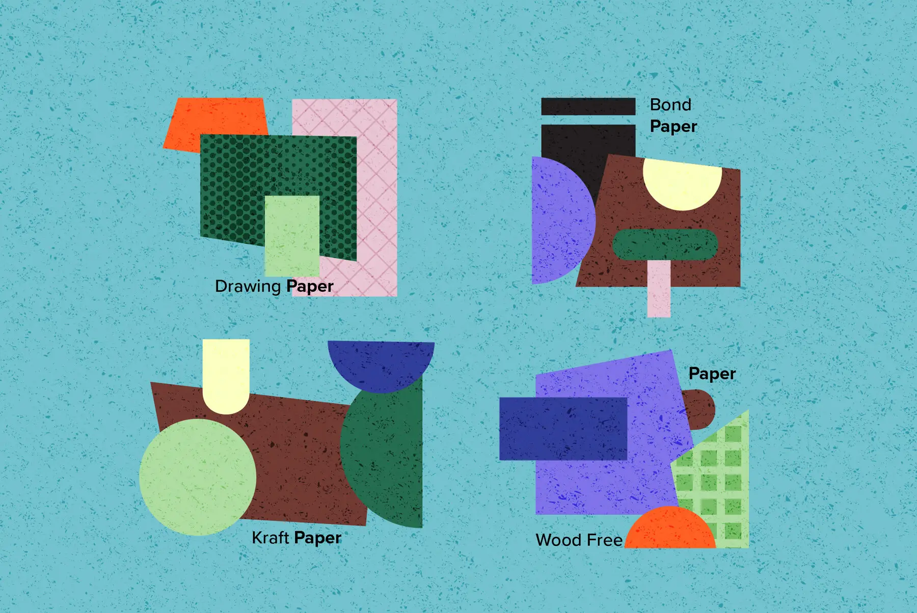 Paper Town Illustrations - YouWorkForThem
