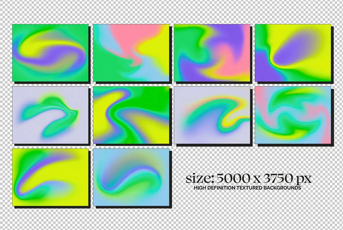 Neon Dream Gradient Set Graphics - YouWorkForThem