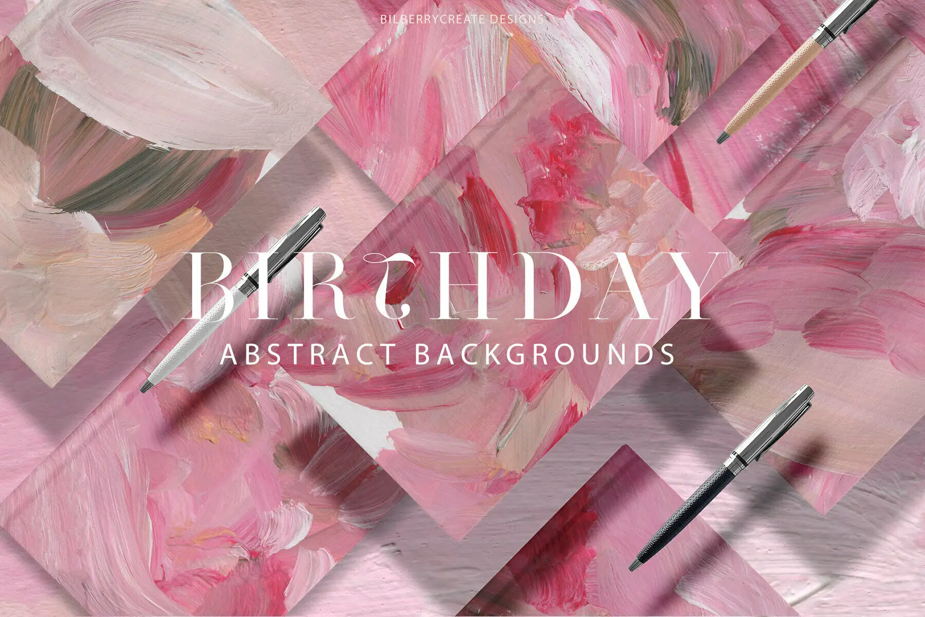 Birthday Abstract Backgrounds Graphics - YouWorkForThem