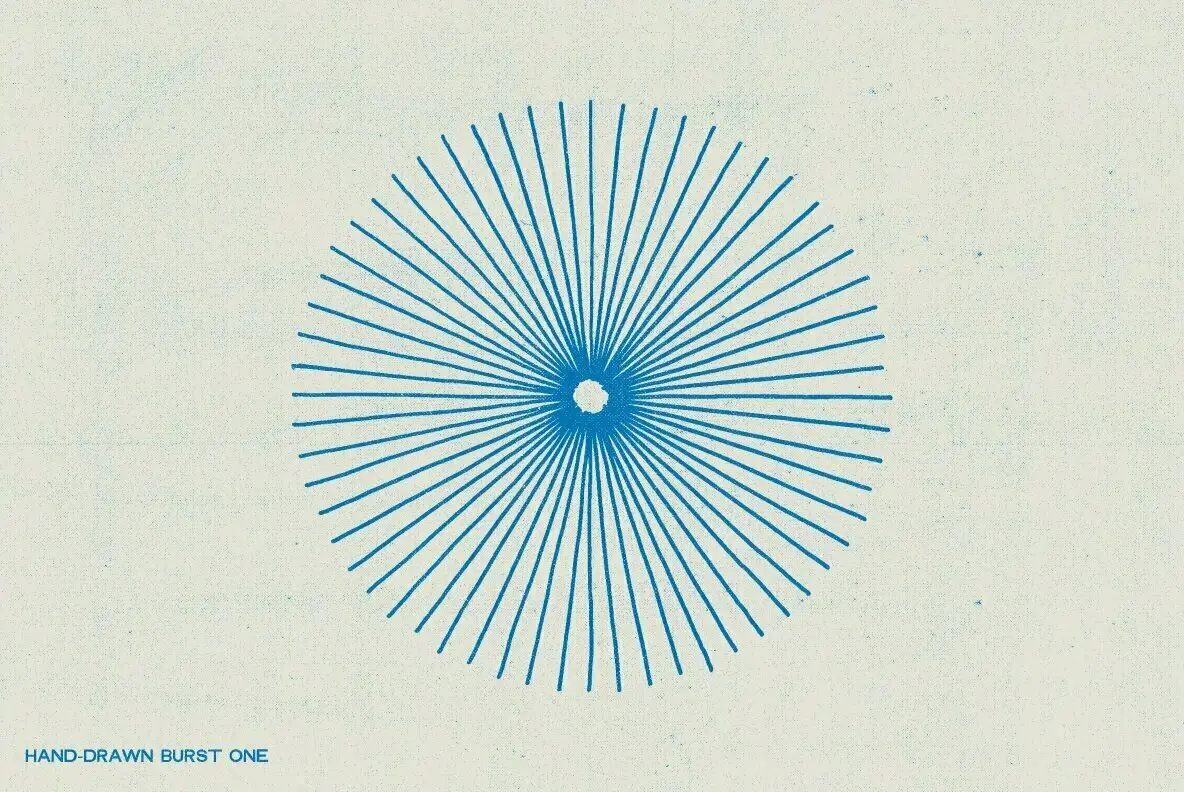 28 Hand-Drawn Burst Elements Graphics - YouWorkForThem