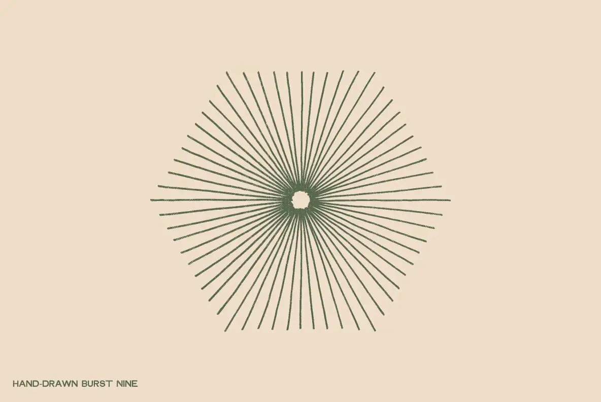 28 Hand-Drawn Burst Elements Graphics - YouWorkForThem