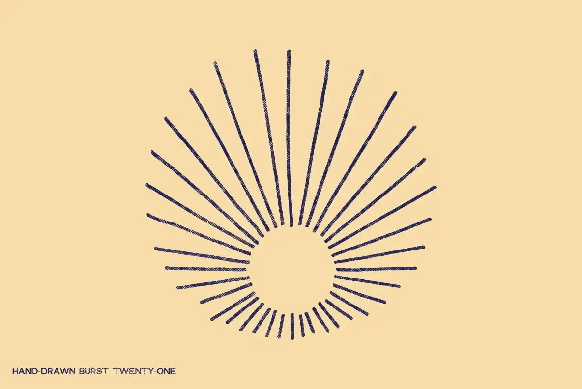 28 Hand-Drawn Burst Elements Graphics - YouWorkForThem