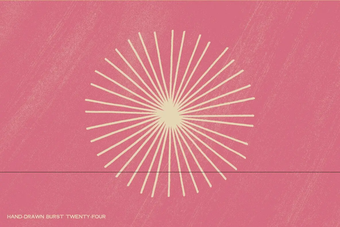 28 Hand-Drawn Burst Elements Graphics - YouWorkForThem