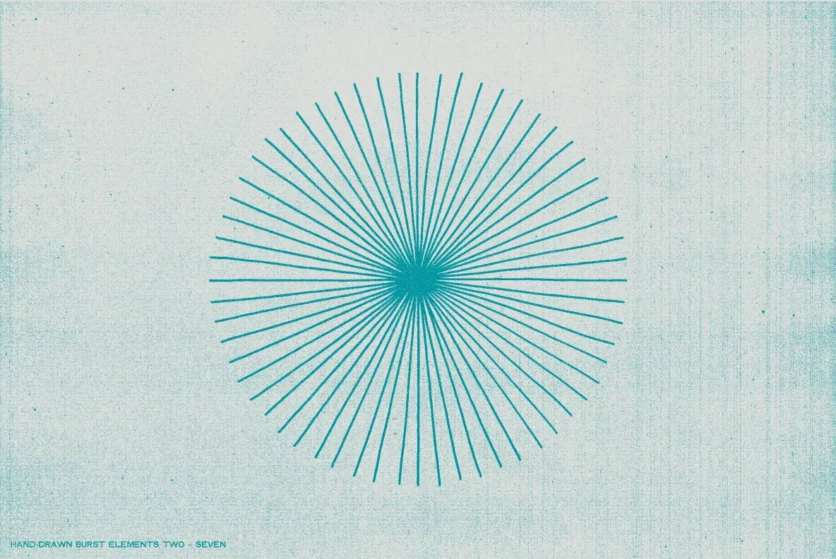 36 Hand-Drawn Burst Elements Graphics - YouWorkForThem