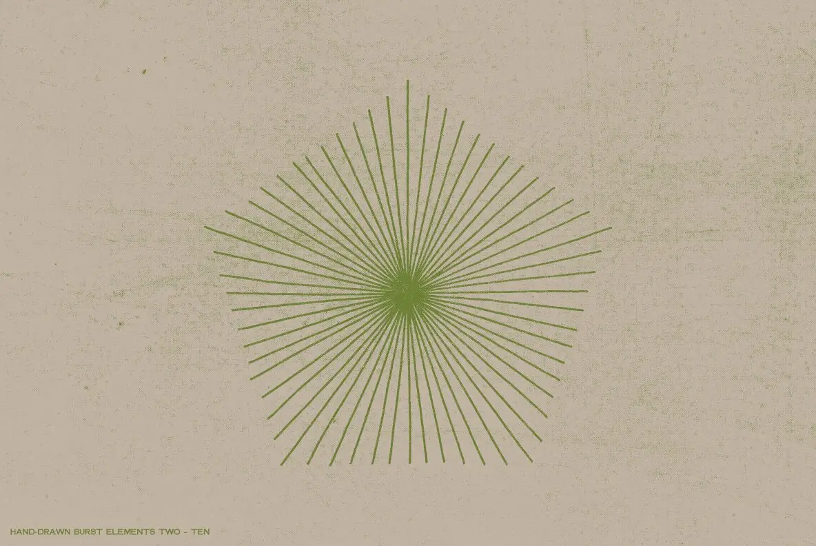 36 Hand-Drawn Burst Elements Graphics - YouWorkForThem