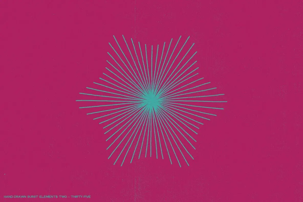 36 Hand-Drawn Burst Elements Graphics - YouWorkForThem
