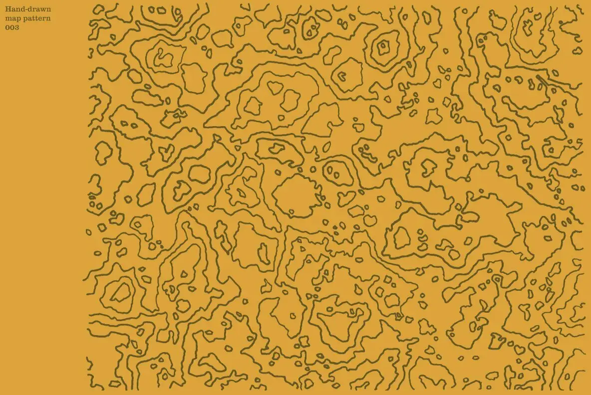 Hand-Drawn Vector Map Patterns Volume 01 Graphics - YouWorkForThem