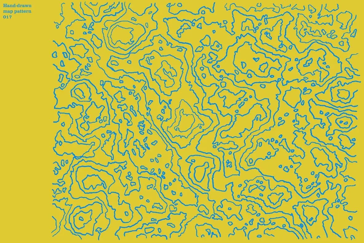 Hand-Drawn Vector Map Patterns Volume 01 Graphics - YouWorkForThem