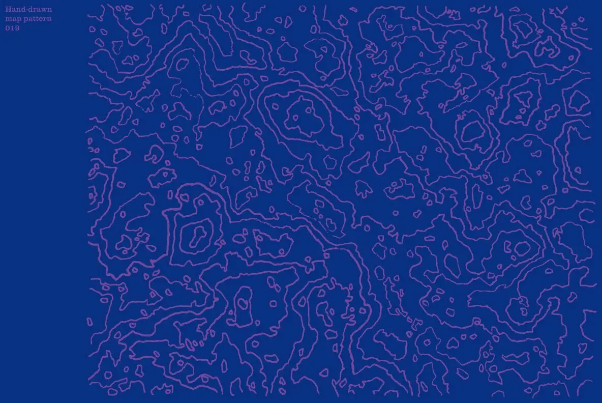 Hand-Drawn Vector Map Patterns Volume 01 Graphics - YouWorkForThem