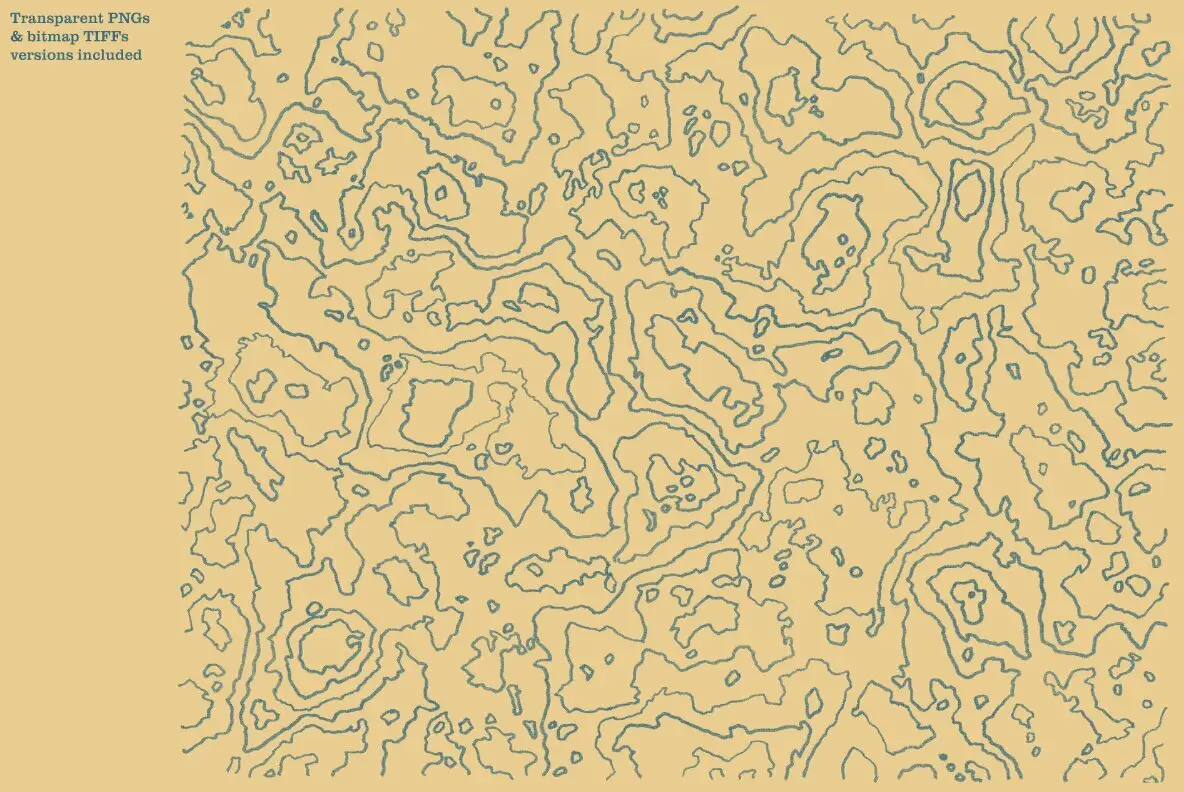 Hand-Drawn Vector Map Patterns Volume 01 Graphics - YouWorkForThem