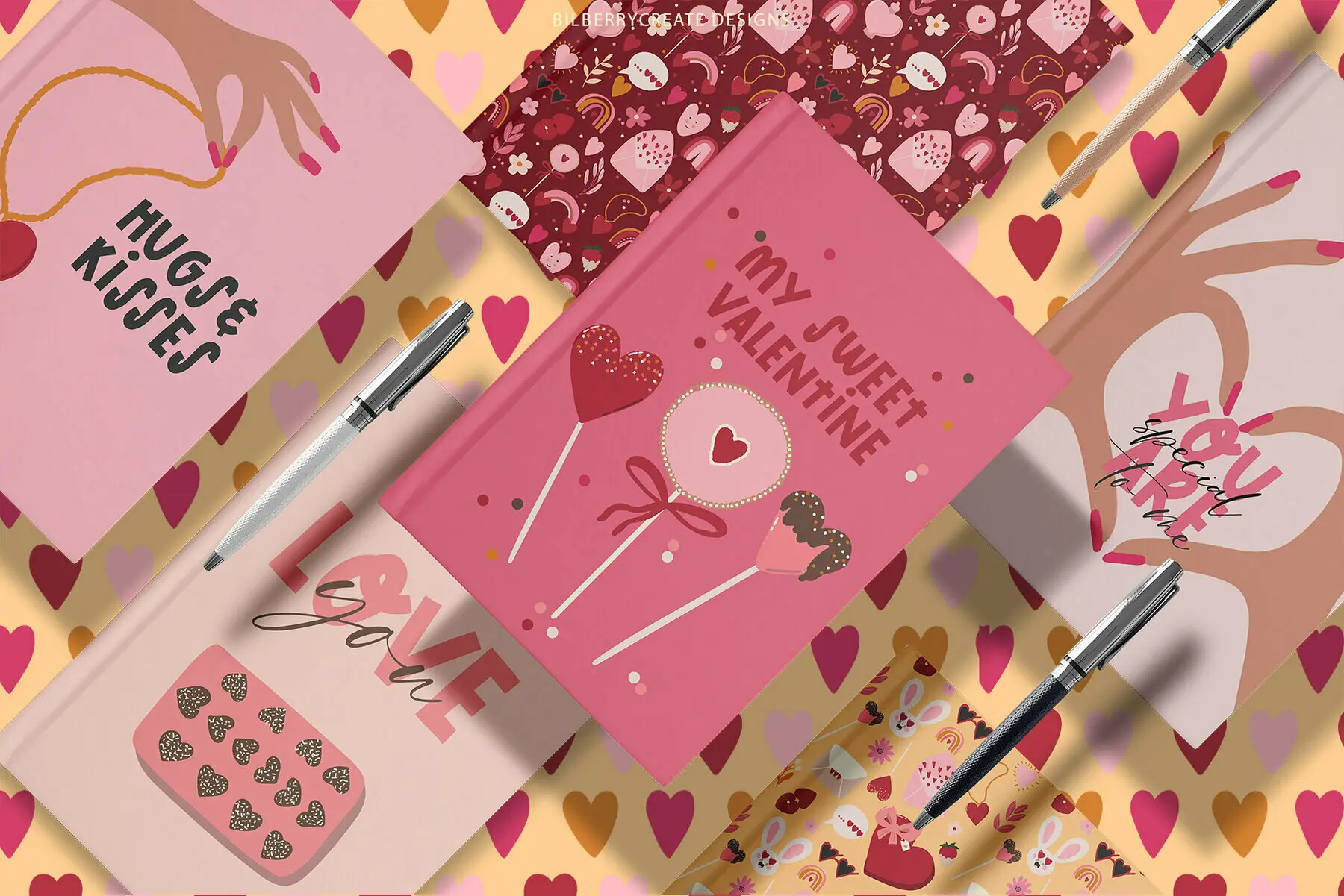 Oh My Dear Love Art Set! Graphics - YouWorkForThem