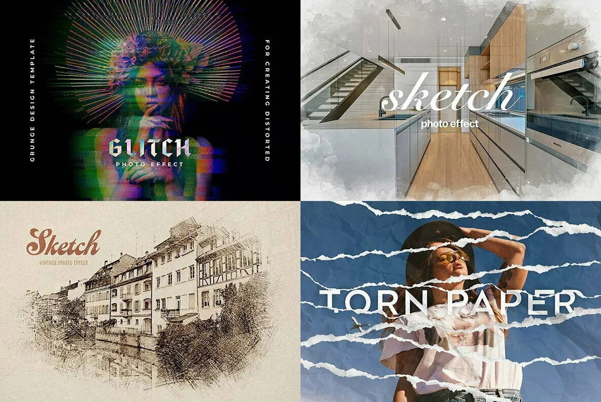 30 Hip Photo Effects Bundle - YouWorkForThem