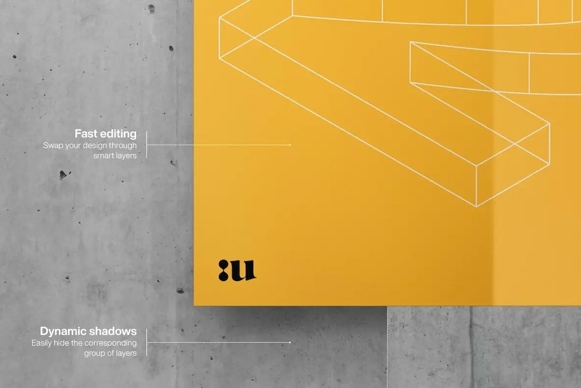 Dual Poster Mockup Graphics - YouWorkForThem