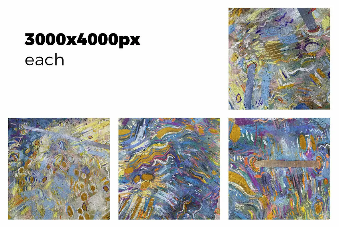 Munch - Expressionistic Background Textures Graphics - YouWorkForThem