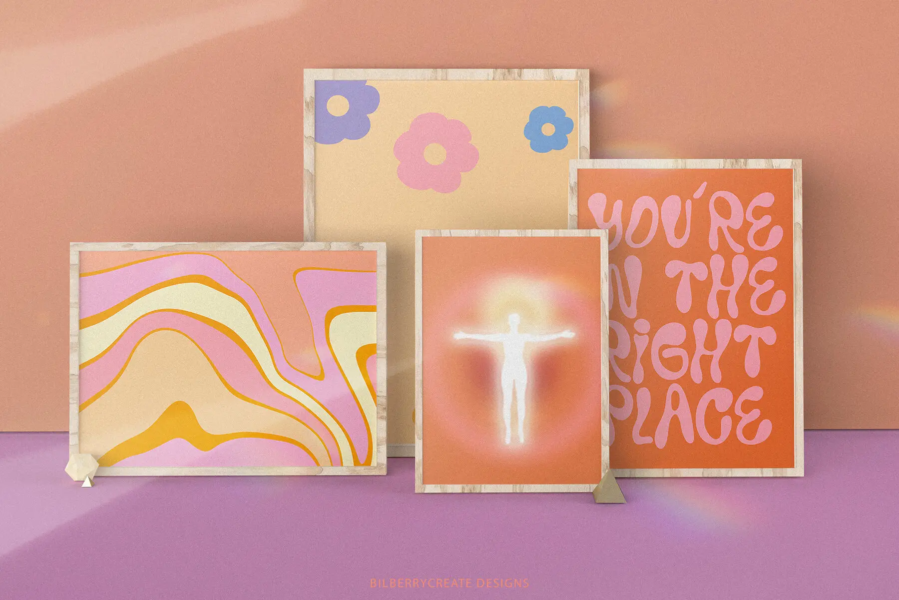 Modern Poster Bundle Graphics - YouWorkForThem