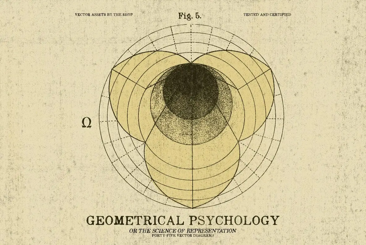 Geometrical Psychology Diagrams Graphics - YouWorkForThem