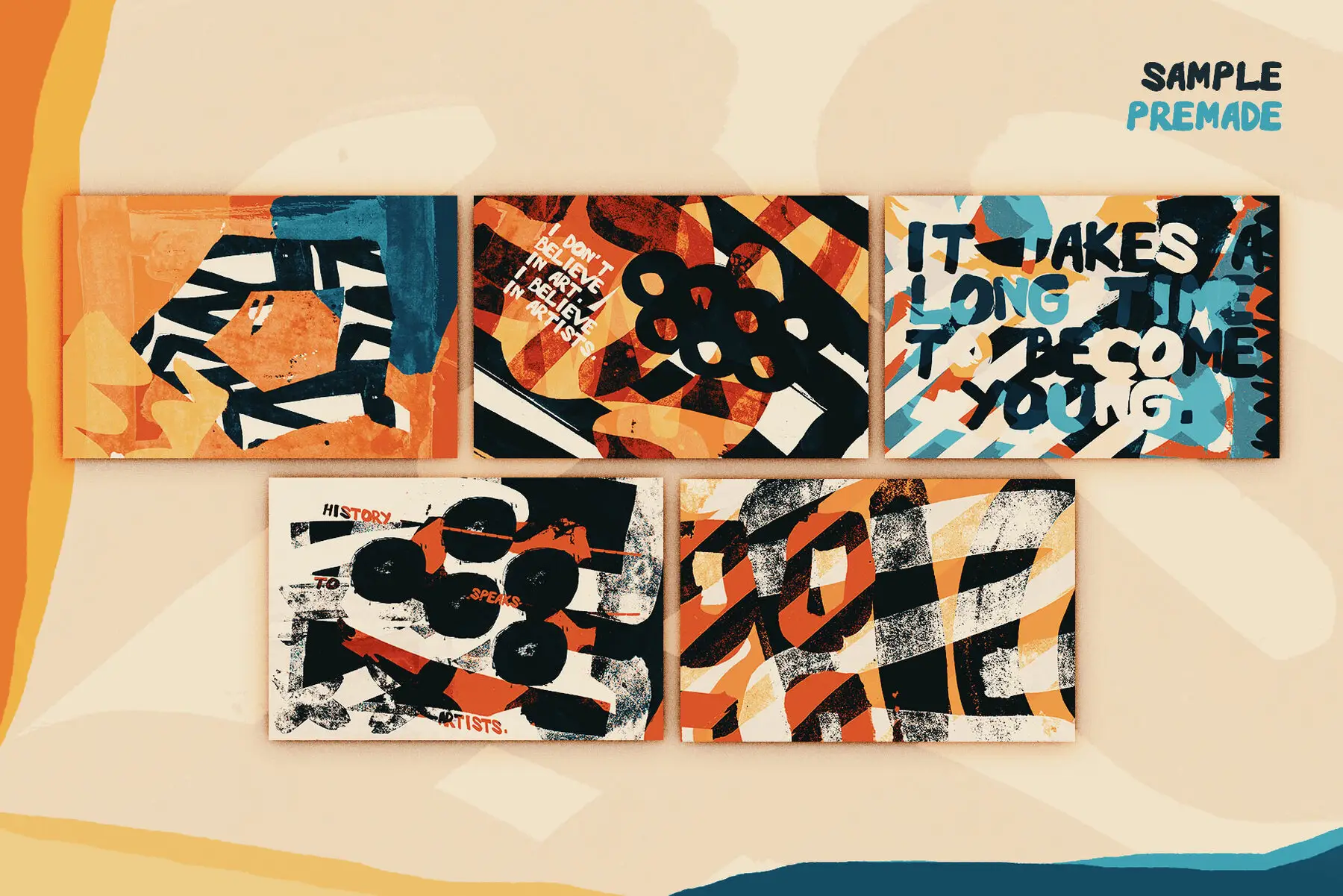 Ugly Shapes - 70 Shape Elements Graphics - YouWorkForThem