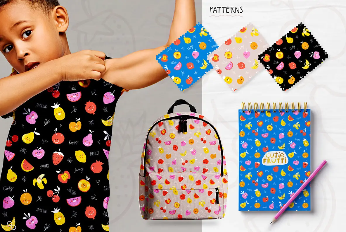 Cutie Frutti Graphics - YouWorkForThem