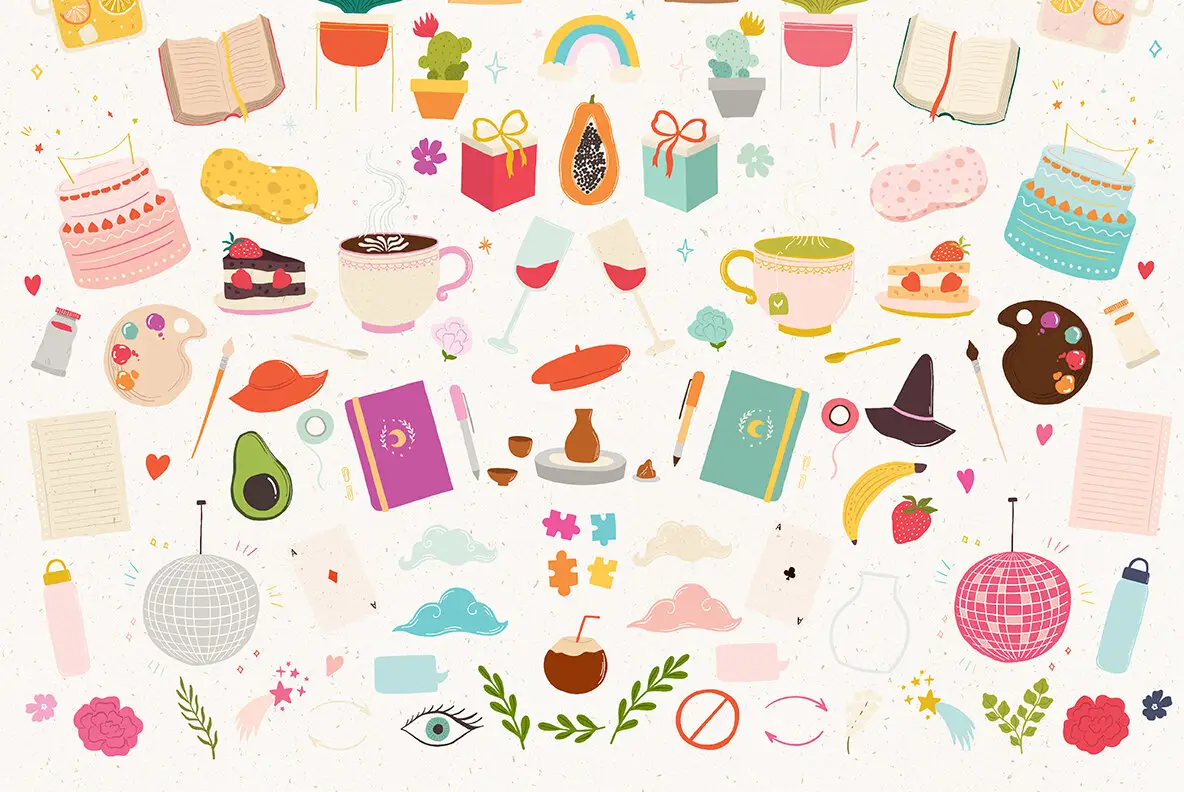 Daily Rituals Collection Illustrations - YouWorkForThem
