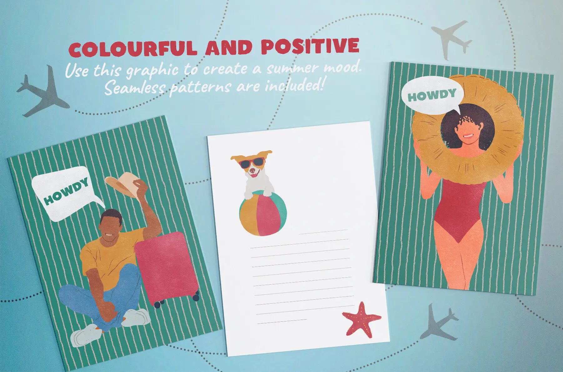 Feel the Summer Illustrations - YouWorkForThem