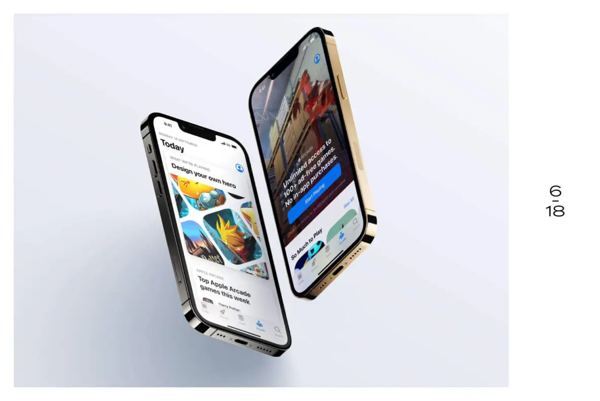 iPhone 13 Mockup for PSD Sketch Figma Graphics - YouWorkForThem