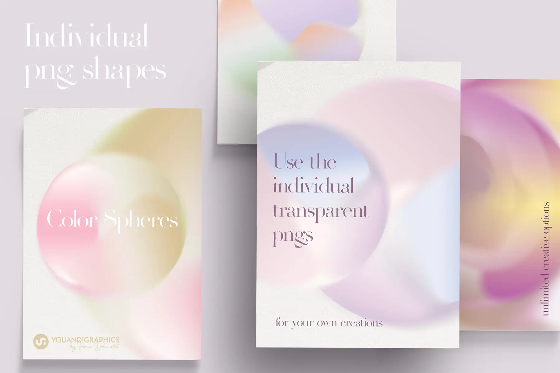 Gradient Spheres Animated and Still Graphics - YouWorkForThem