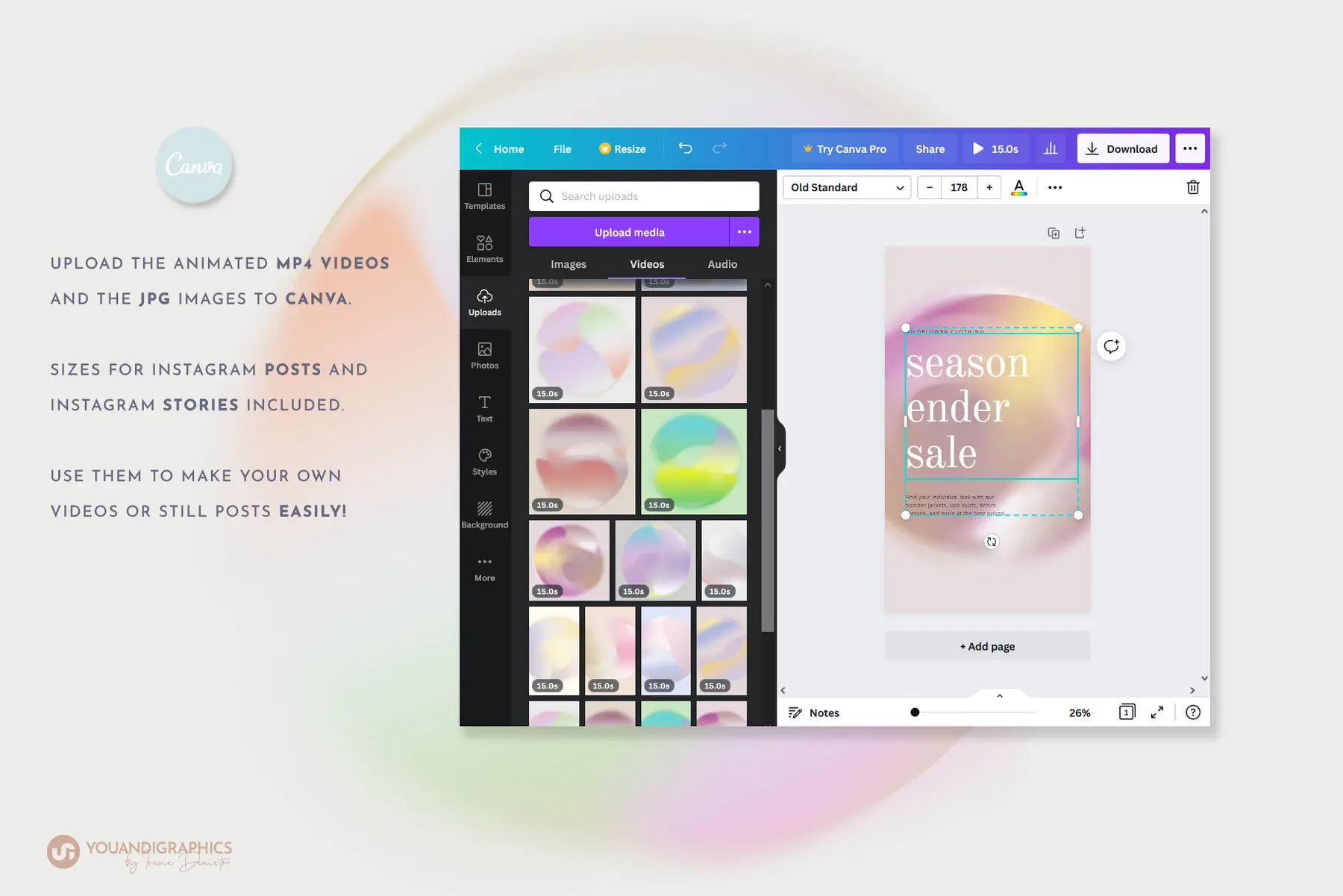Gradient Spheres Animated and Still Graphics - YouWorkForThem