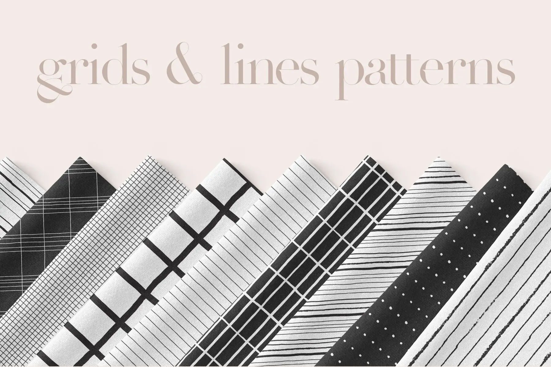 Grids Lines Seamless Patterns Graphics - YouWorkForThem