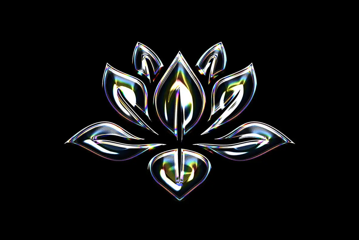 Chrome Logo Mockup: Reflecting Brilliance in Branding - YouWorkForThem