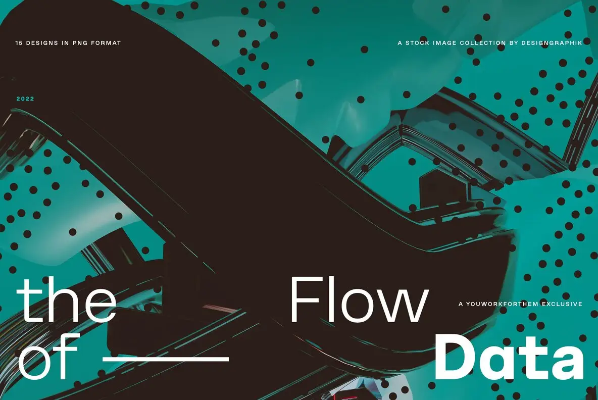 The Flow of Data - 15 Stock Images Abstract - YouWorkForThem