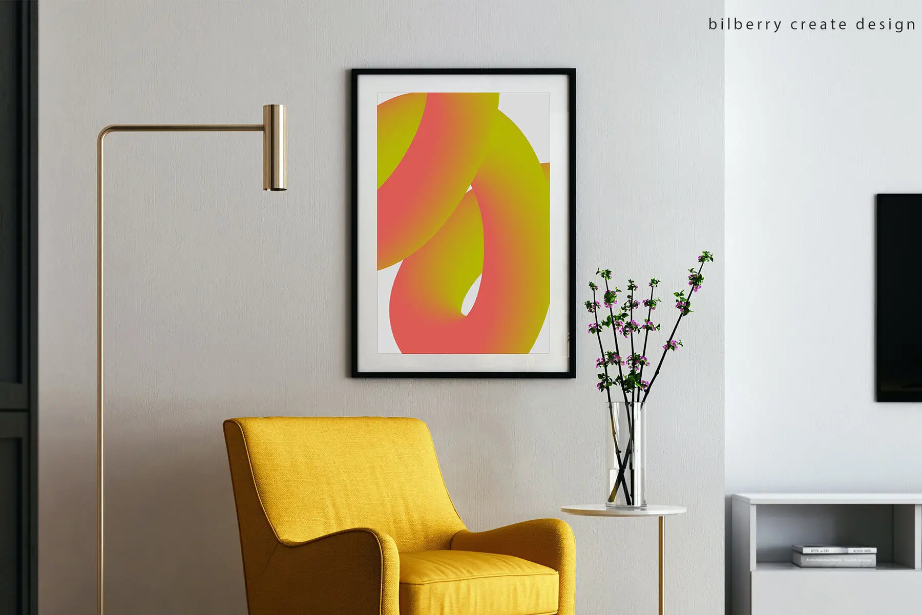 Abstract Forms 3D Gradient Shapes Graphics - YouWorkForThem