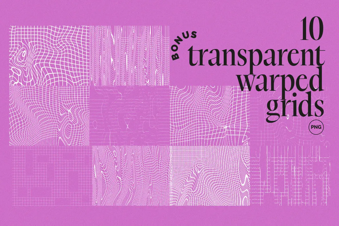 Midnight 90s Gradient Set Graphics - YouWorkForThem