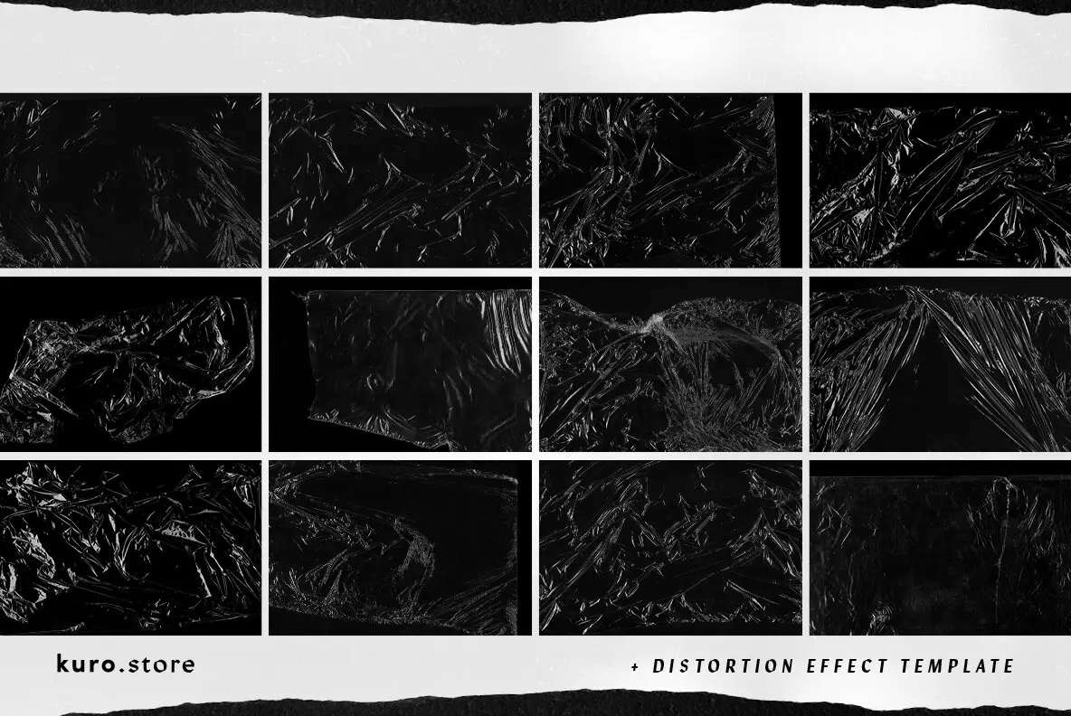 Plastic Foil Overlay Effect Graphics - YouWorkForThem