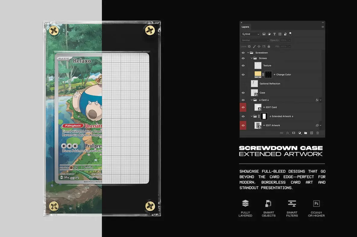 Trading Card Case Mockup Graphics - YouWorkForThem